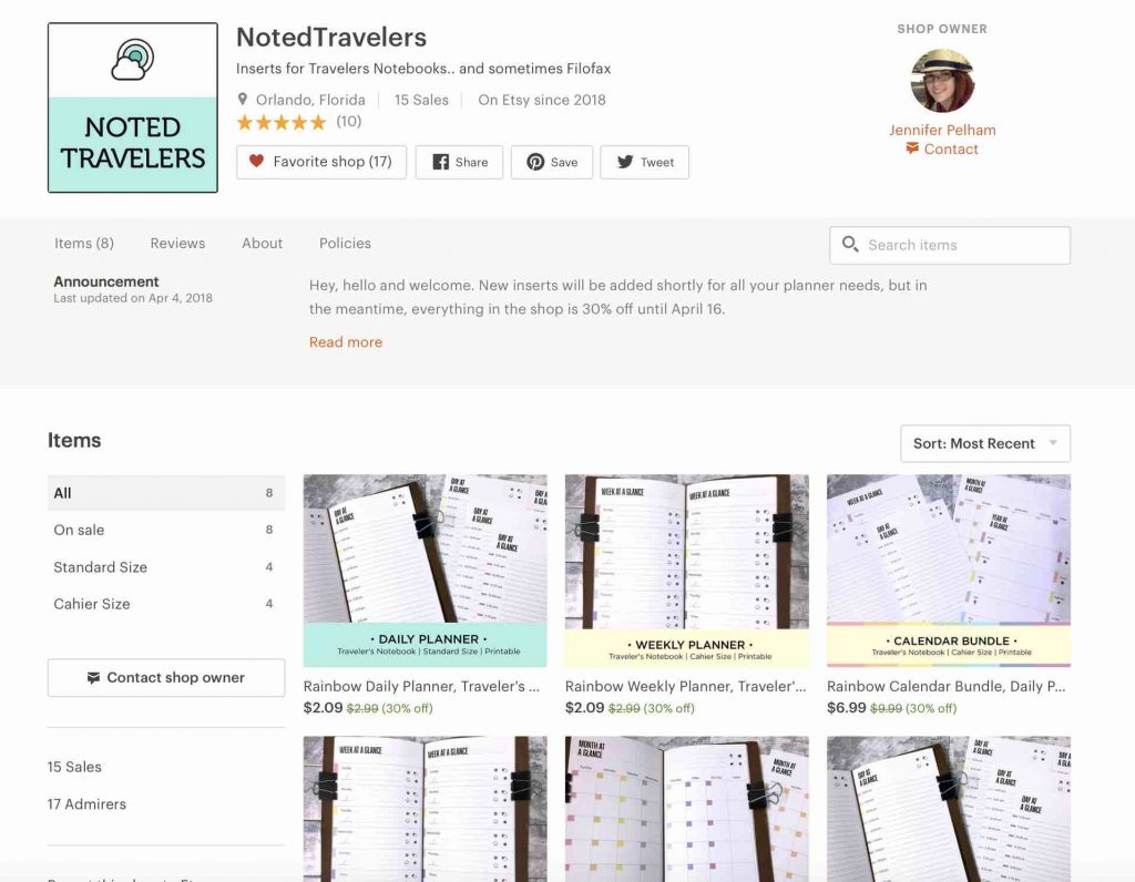 14 Awesome Etsy Printable Shops from our Etsy Mastermind