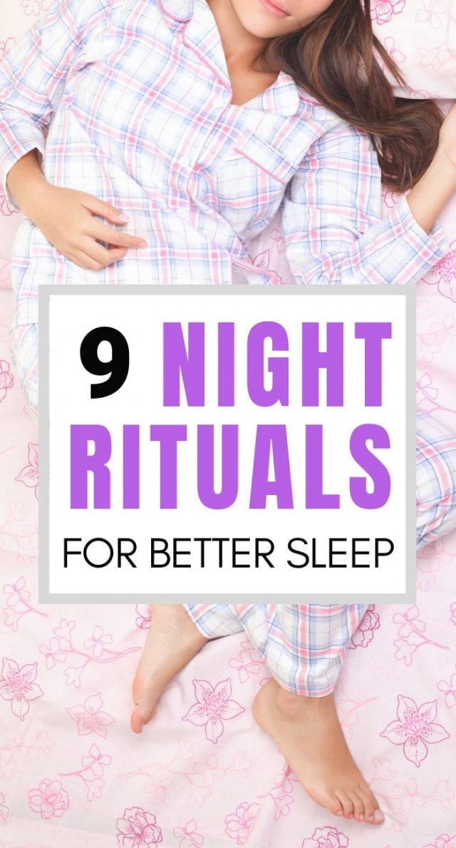 night-rituals-better-sleep - Millennial Boss
