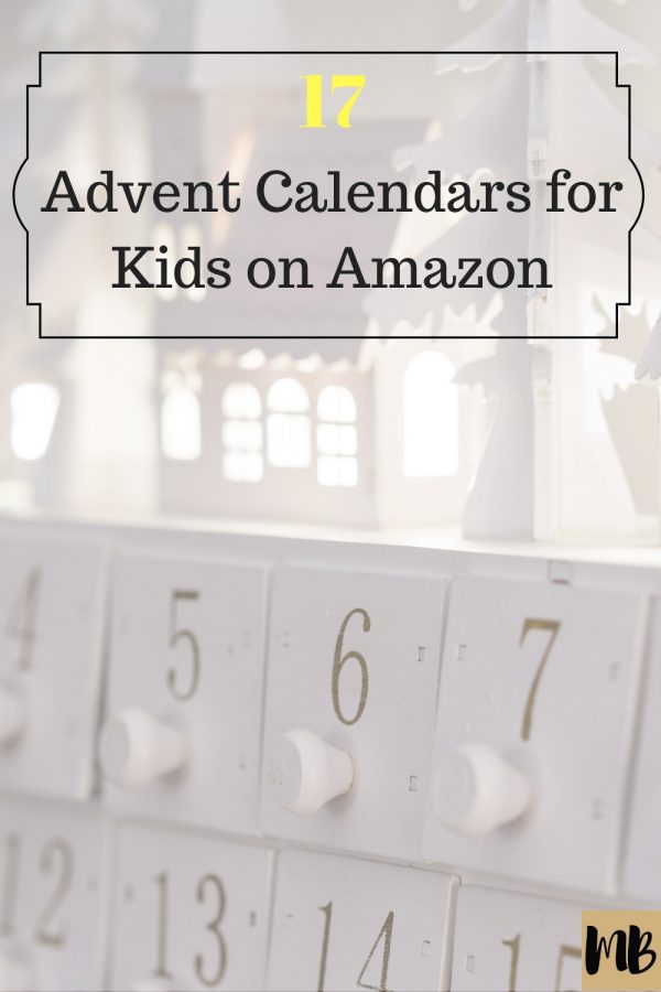 Advent Calendars for Kids on Amazon Title - Millennial Boss