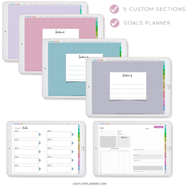 Best Digital Planners for 2026 on Etsy